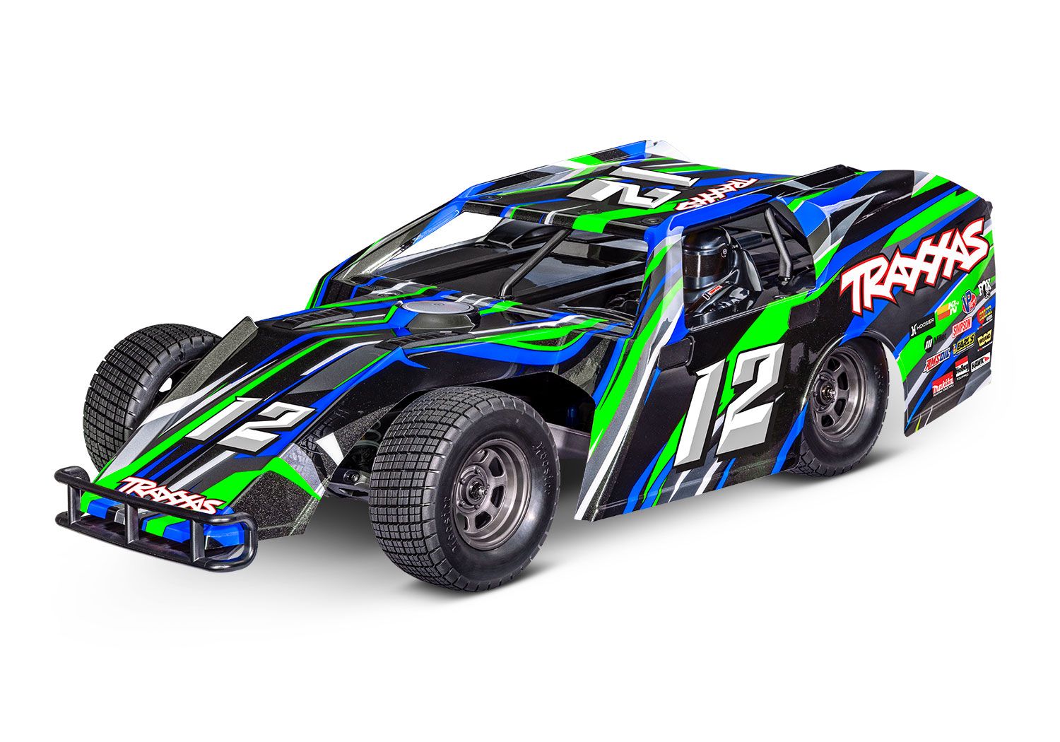 Traxxas TRA104354-74-GRN Slash Mudboss Modified BL-2s RTR Brushless ED ...