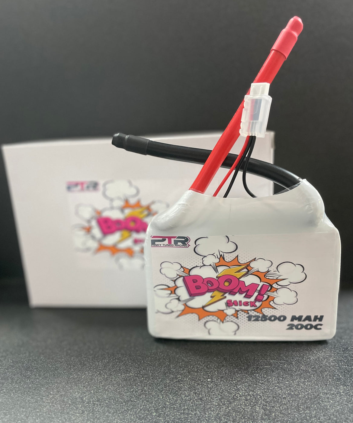 PTR PINKY TUNED RACING BOOM STICK DRAG LIPO BATTERY 12.5K 12,500MAH 20 ...