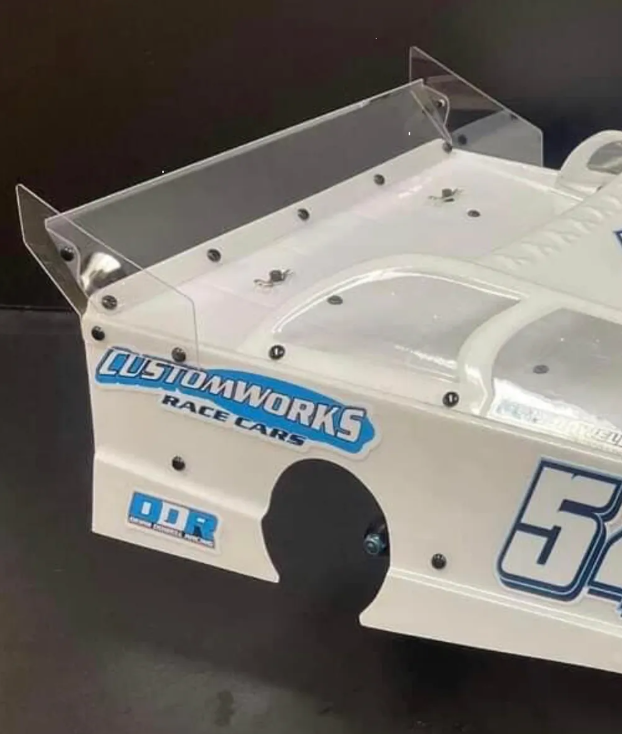 TP3D 1.750" Latemodel Rear Spoiler Kit — World of R/C Parts & Supplies