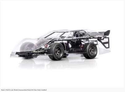 Traxxas TRA10423 CLEAR BODY SC MODIFIED Slash Late Model Unassembled B ...
