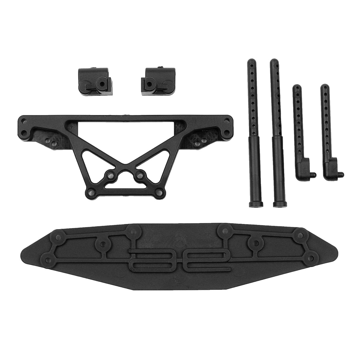 Team Associated ASC8822 RC10 RC10DS Front Bumper — World of R/C Parts ...