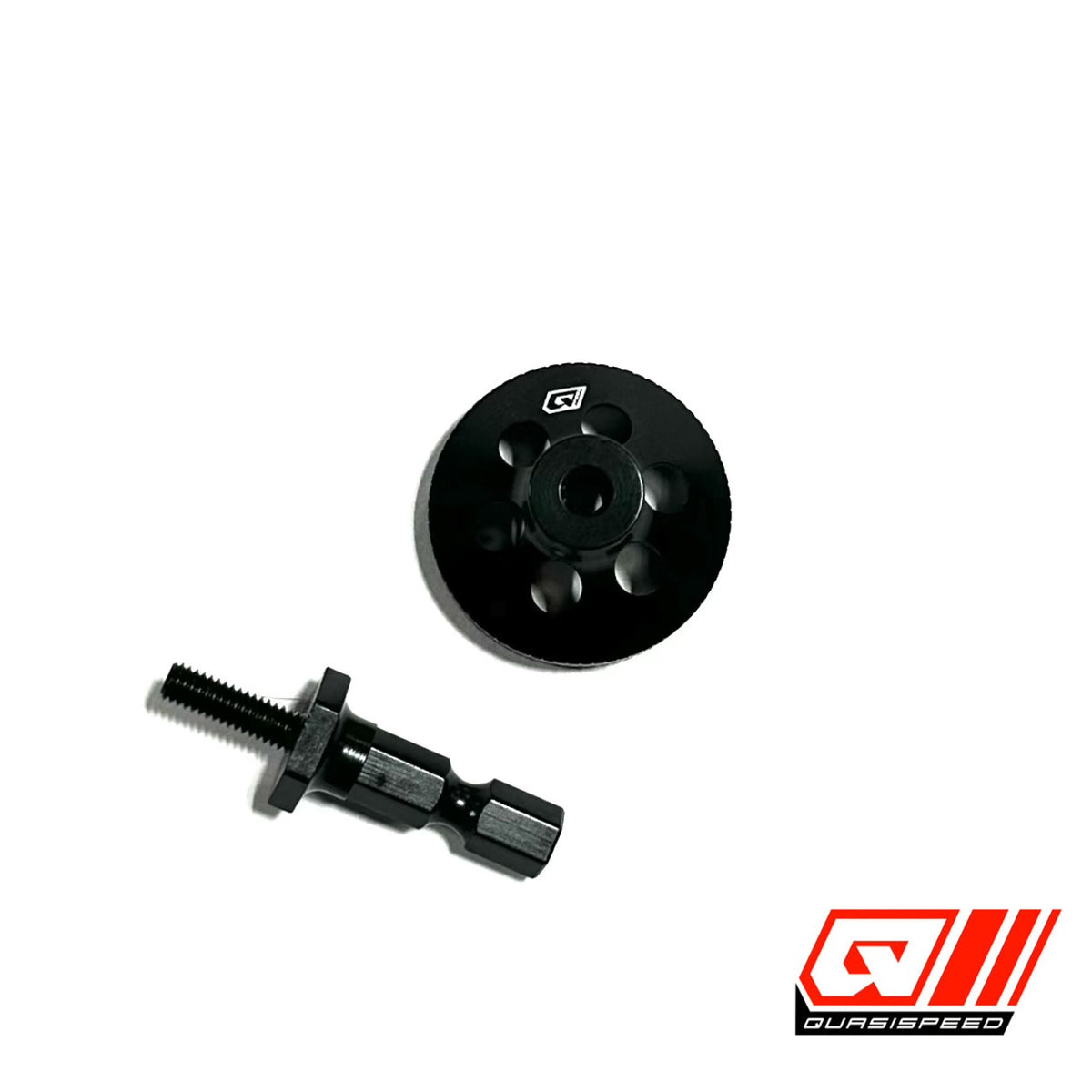 GFRP Quasi Speed QS-1183 Tire Break In Adapter 12mm 1/4" Chuck Drill A ...
