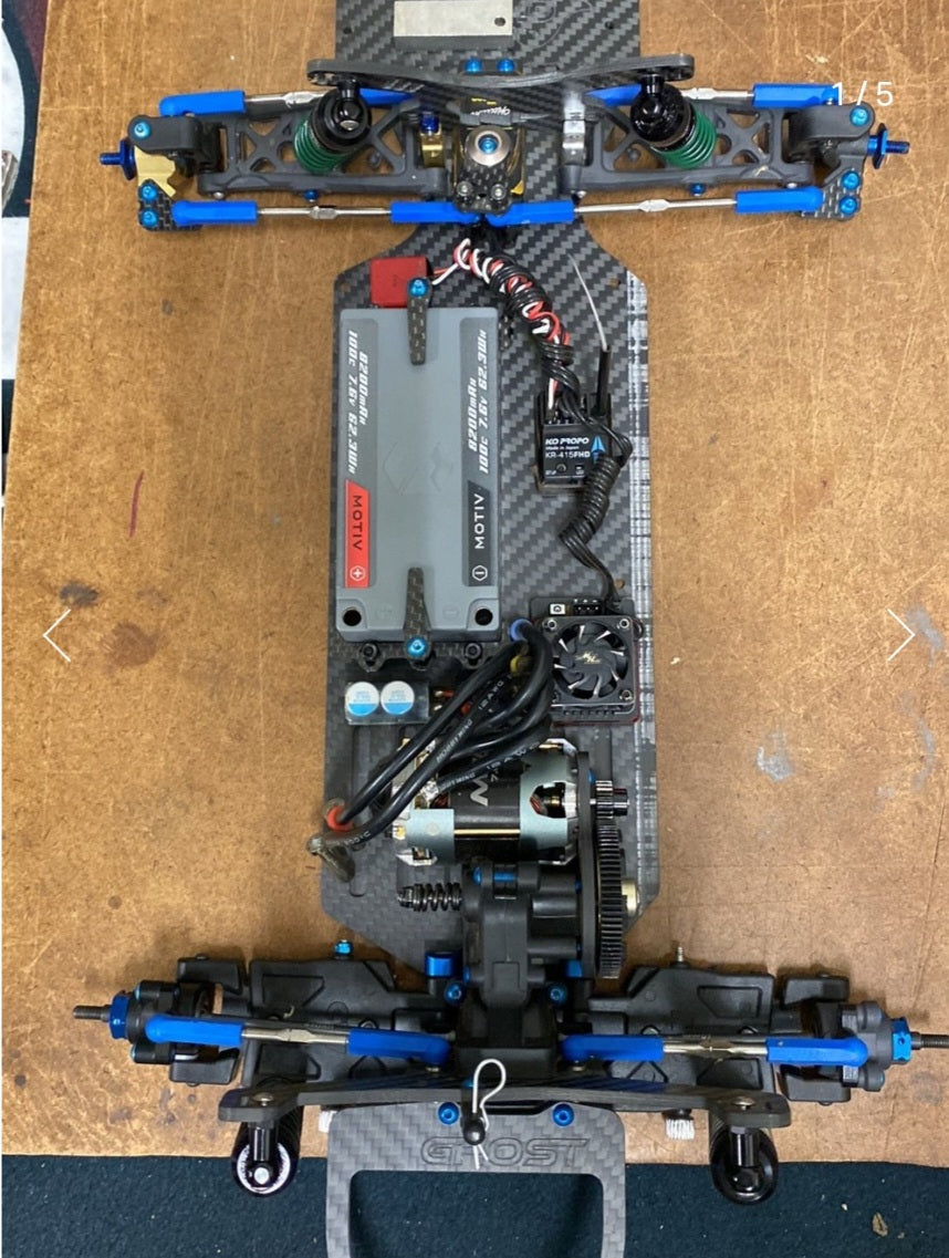 Ghost TGC3010 Rubber Tire Sprint Car Conversion Kit — World of R/C ...