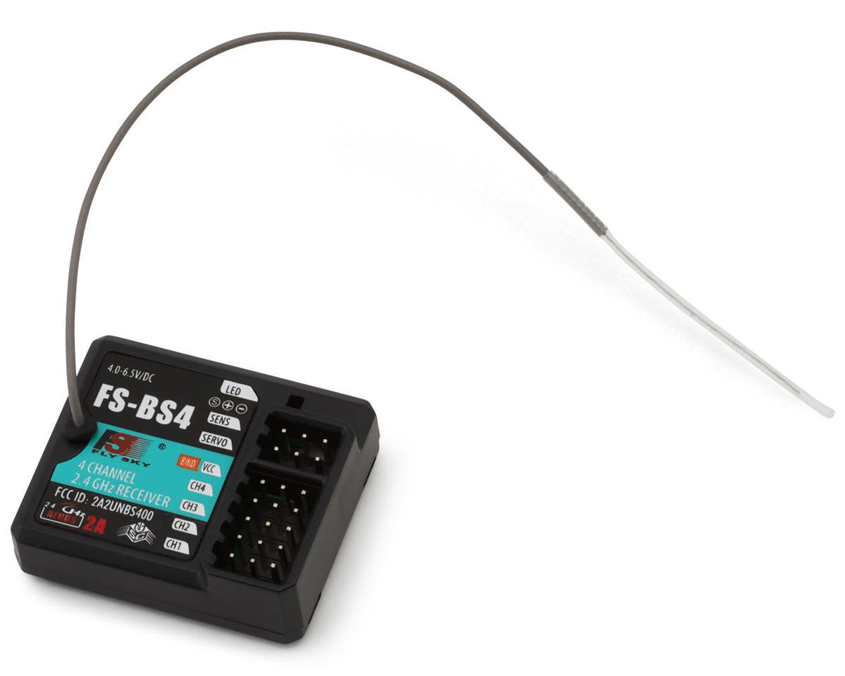 Flysky FSY-FS-BS4 4-Channel AFHDS 2A Receiver W/Gyro — World of R/C ...