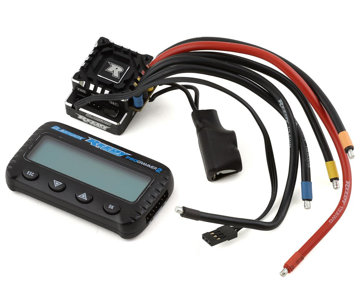 Team Associated ASC27017 Reedy Blackbox 610R 2S Competition ESC w/PROg ...