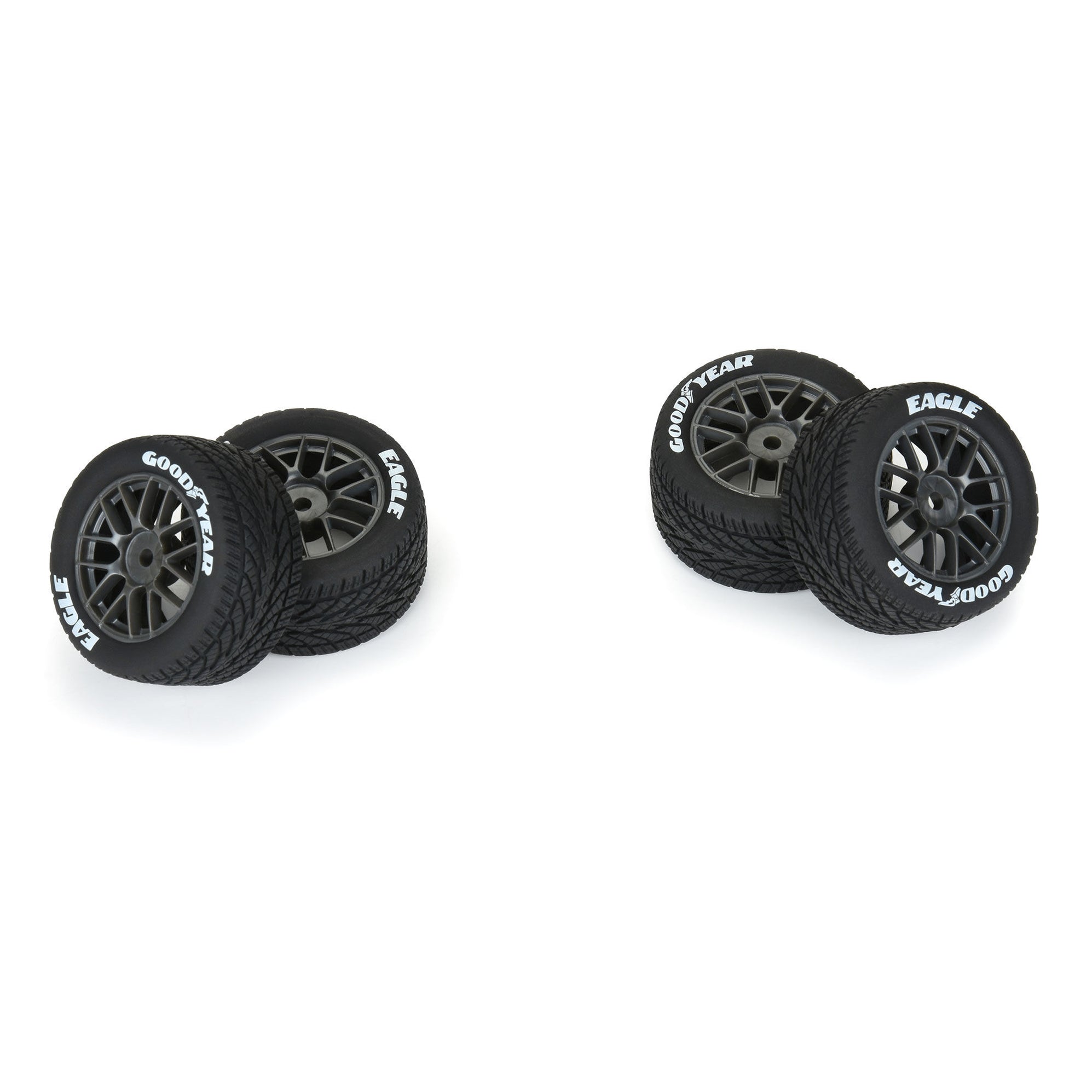 Pro-Line PRO1028310 1/12 Goodyear Eagle Wet Tire F/R MTD Gray Wheels ...