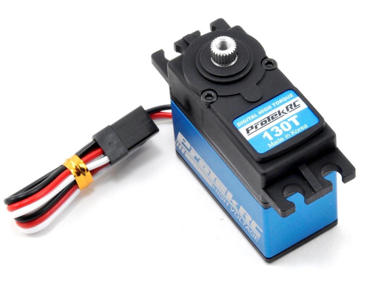 ProTek RC PTK-130T 130T Standard Digital "High Torque" Metal Gear Serv — World of R/C Parts ...