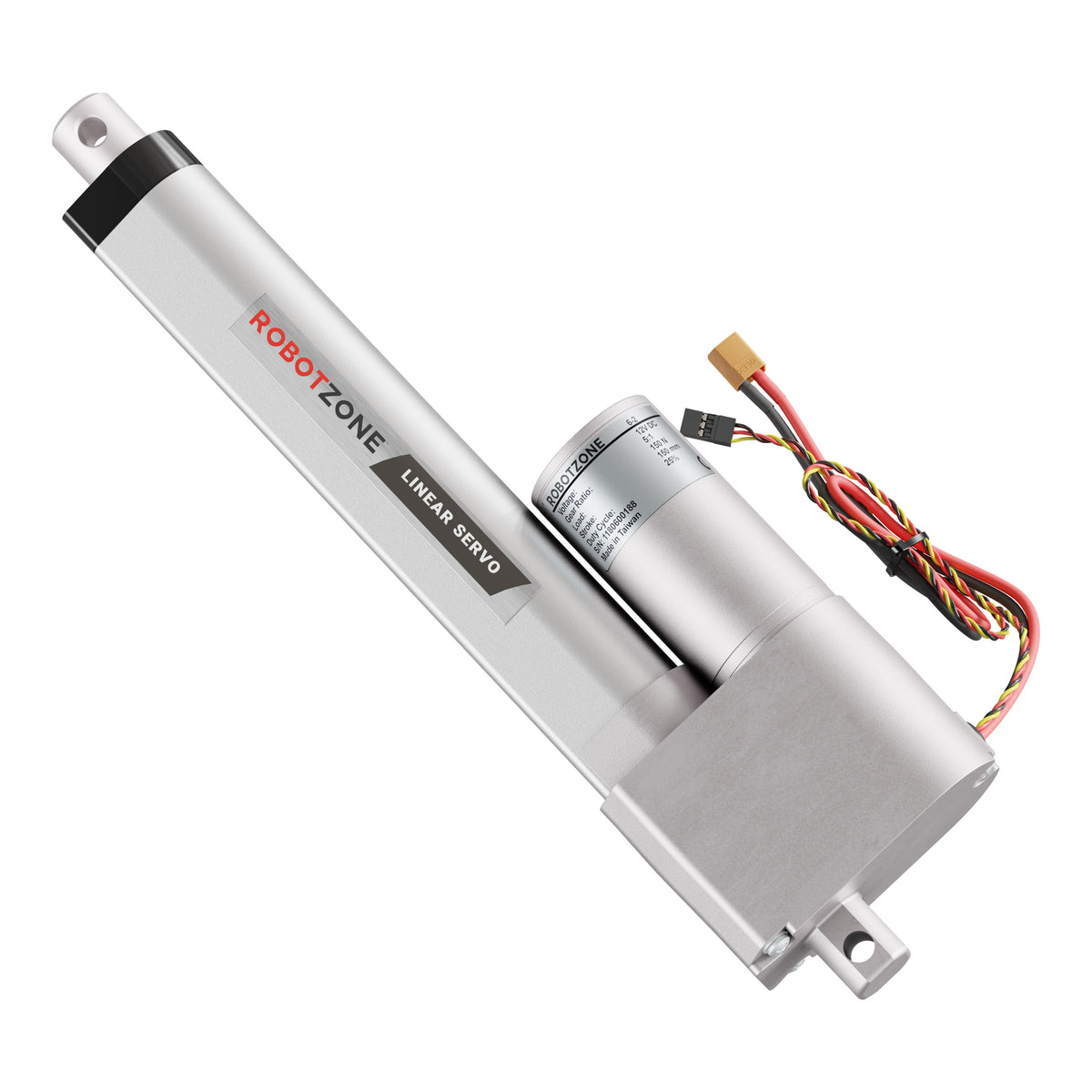 ServoCity Robotzone Heavy-Duty Linear Servo (Position Control, 12-24V ...