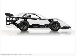 Traxxas TRA10423 CLEAR BODY SC MODIFIED Slash Late Model Unassembled B ...