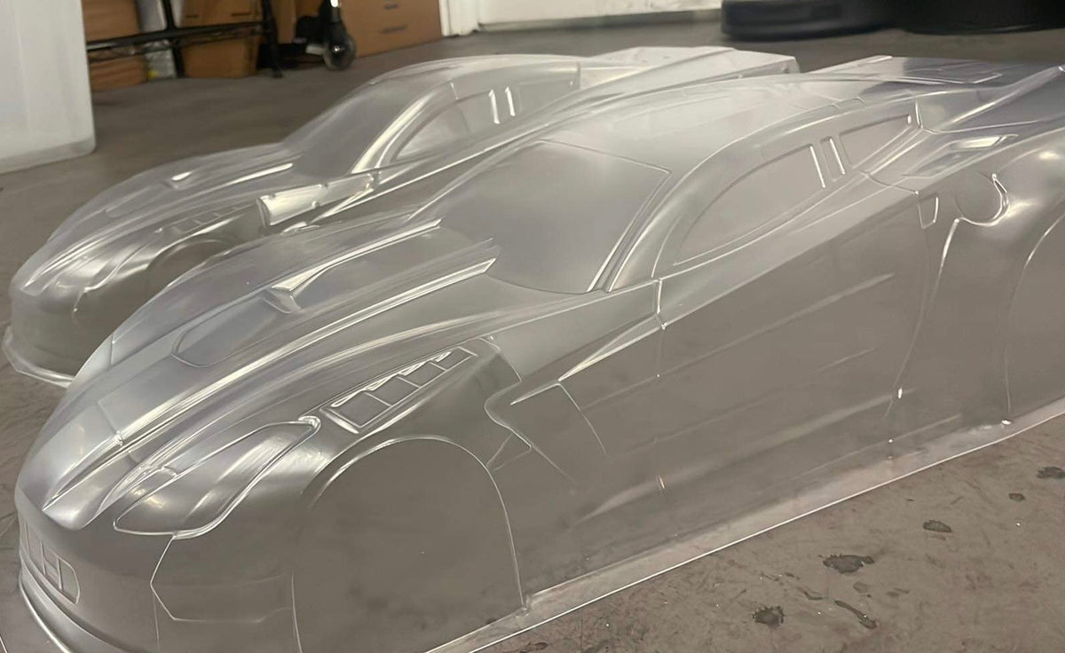 R1 WURKS DC1GTRAPID-3 GTC Rapid Drag Racing Body C7 Corvette Pro-Mod S ...