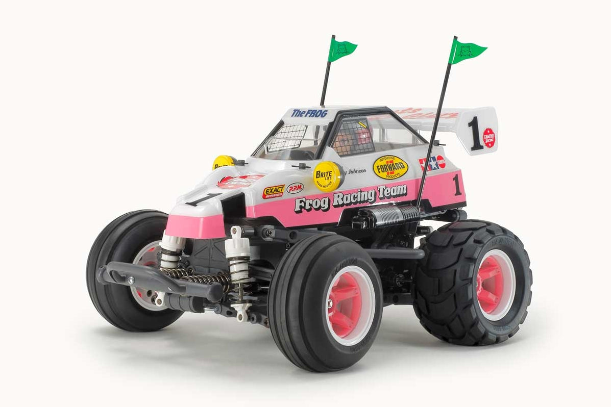 Tamiya TAM58673-60A WR02CB Comical Frog 1/10 Off-Road 2WD Buggy Kit ...