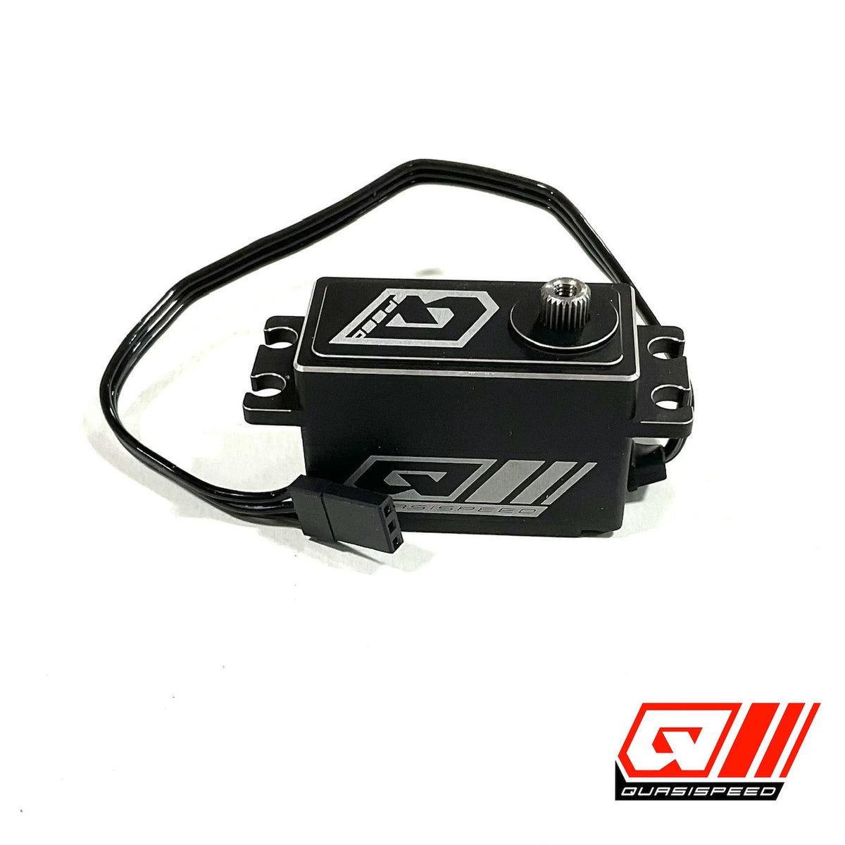 GFRP Quasi Speed QS-6200 100mm Wire Length Low Profile Servo 278.23 oz ...