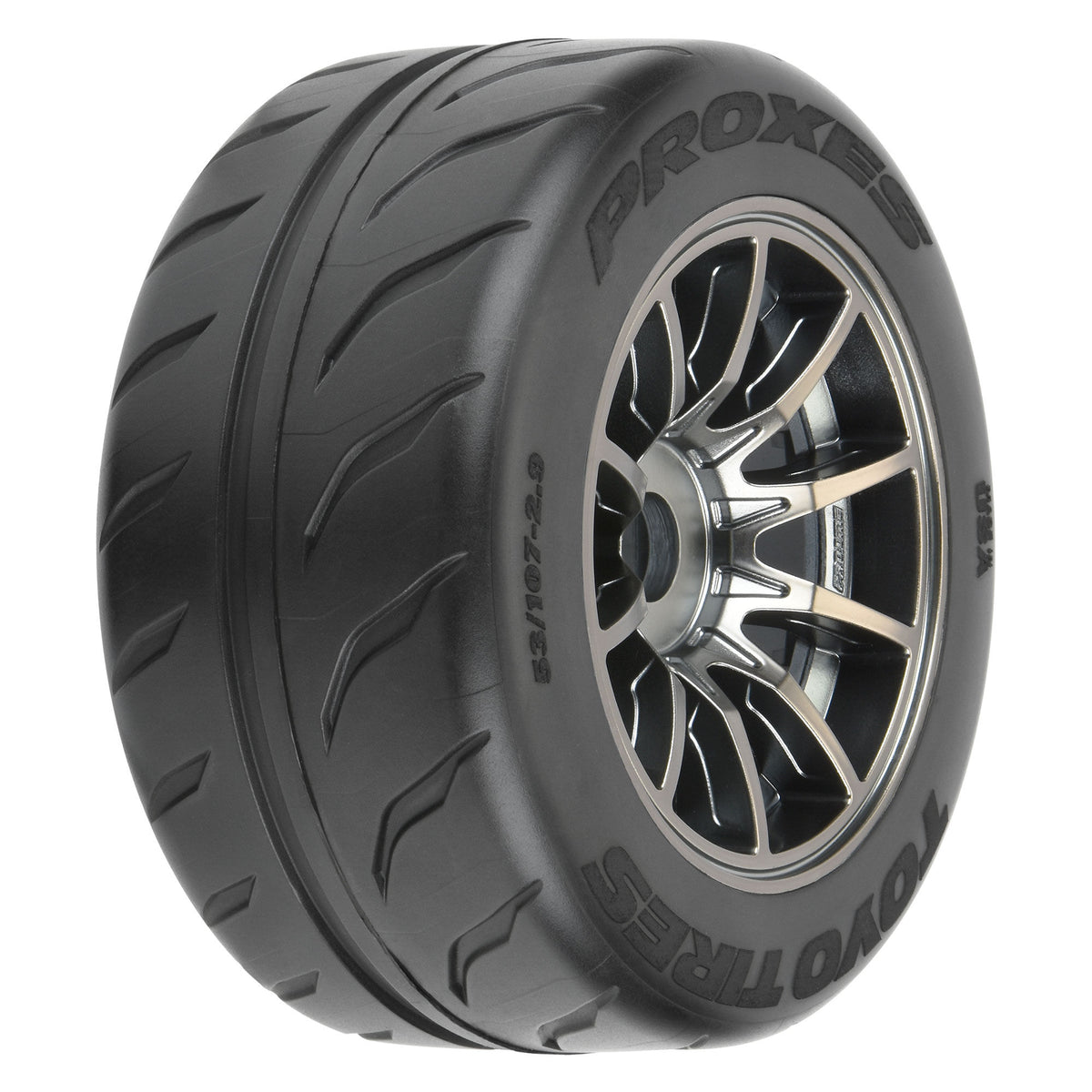 Pro-Line PRO1020011 1/7 Toyo Proxes R888R S3 Rear 53/107 2.9" BELTED M ...