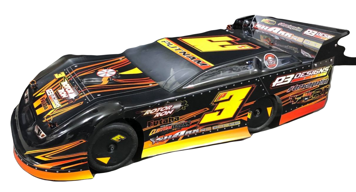 VOLUNTEER 1/10 LATE MODEL BODY — World of R/C Parts & Supplies