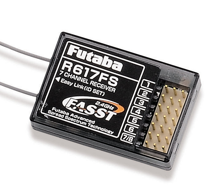 R617FS– 2.4 GHz FASST 7-Channel Receiver — World of R/C Parts & Supplies