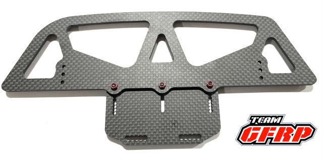 Team GFRP GFR-1396 Adjustable Carbon Fiber Late Model Front Bumper ...