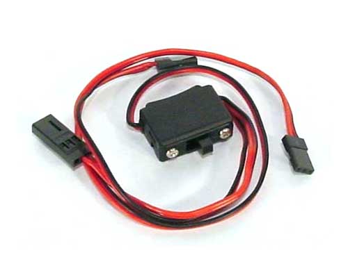 Hitec HRC57215S Switch Harness: Universal — World of R/C Parts & Supplies