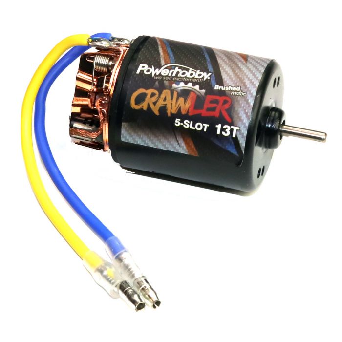 Power Hobby 540 Size 5-Slot 13T Rock Crawler Brushed Motor — World of R ...