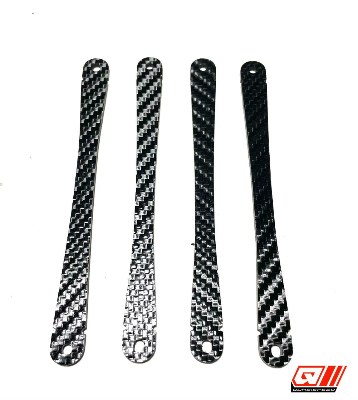 GFRP QS-1002 Quasi Speed 4" Carbon Printed Body Braces — World of R/C ...