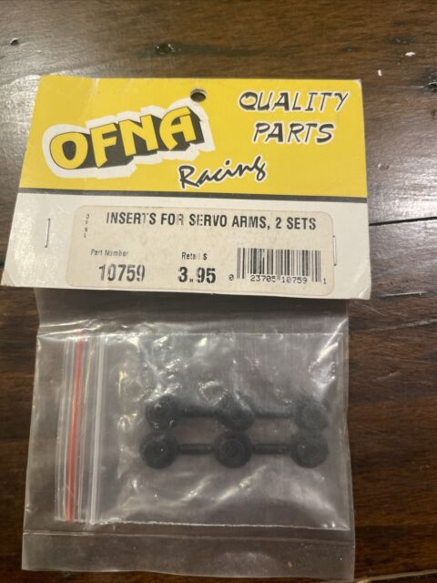 OFNA RACING OFN10759 INSERTS FOR ALUM SERVO ARMS — World of R/C Parts ...